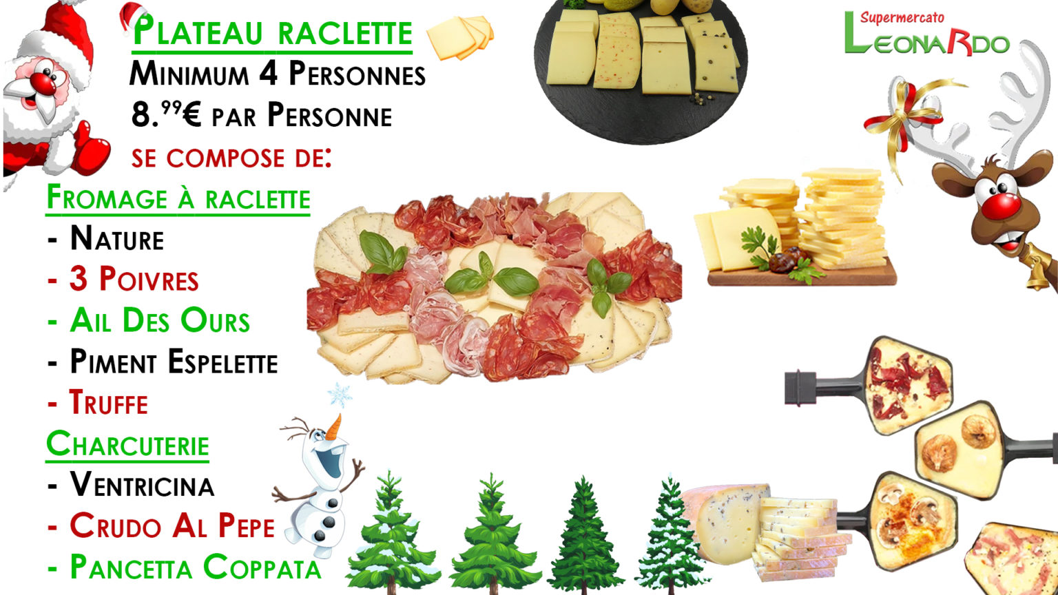 PLATEAU RACLETTE – Supermercato Leonardo